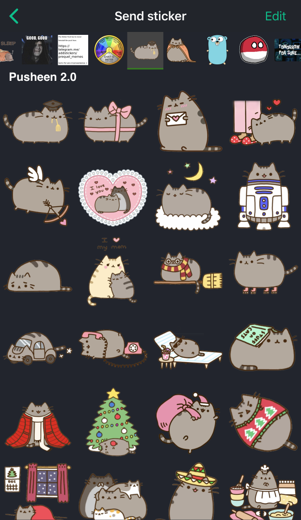 Maunium sticker picker | stickerpicker